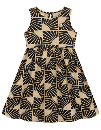 VESTIDO INFANTL 4 AO 8 # 2000546 - MILON