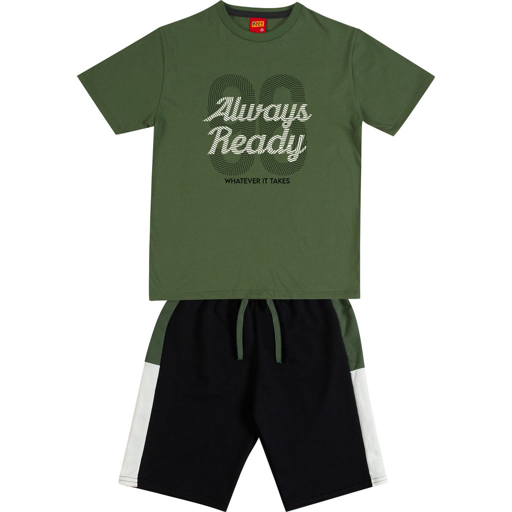 CONJUNTO MASCULINO INFANTIL - TAMANHO 4 AO 8 # 1001106 - KYLY